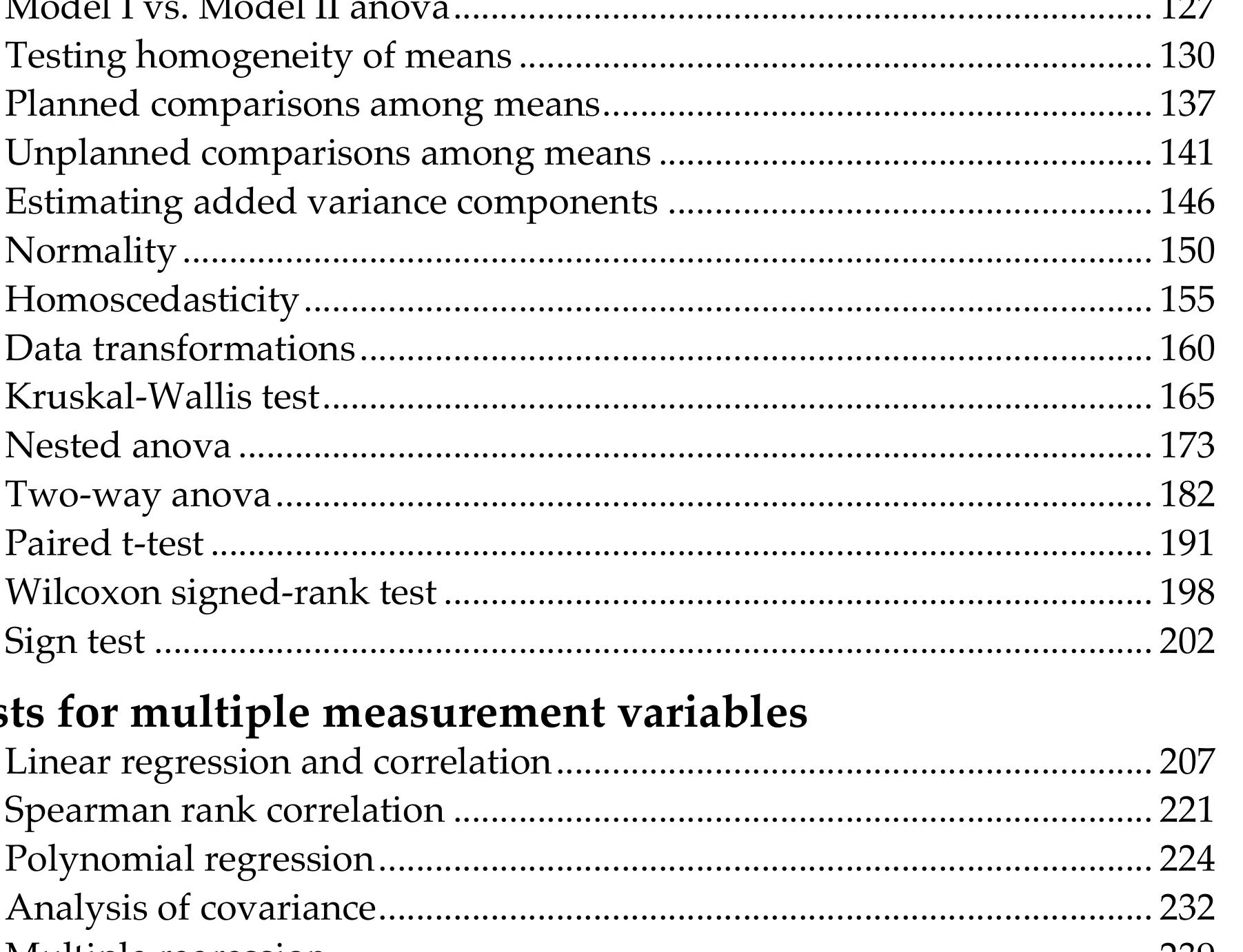 (PDF) Handbook of biological statistics
