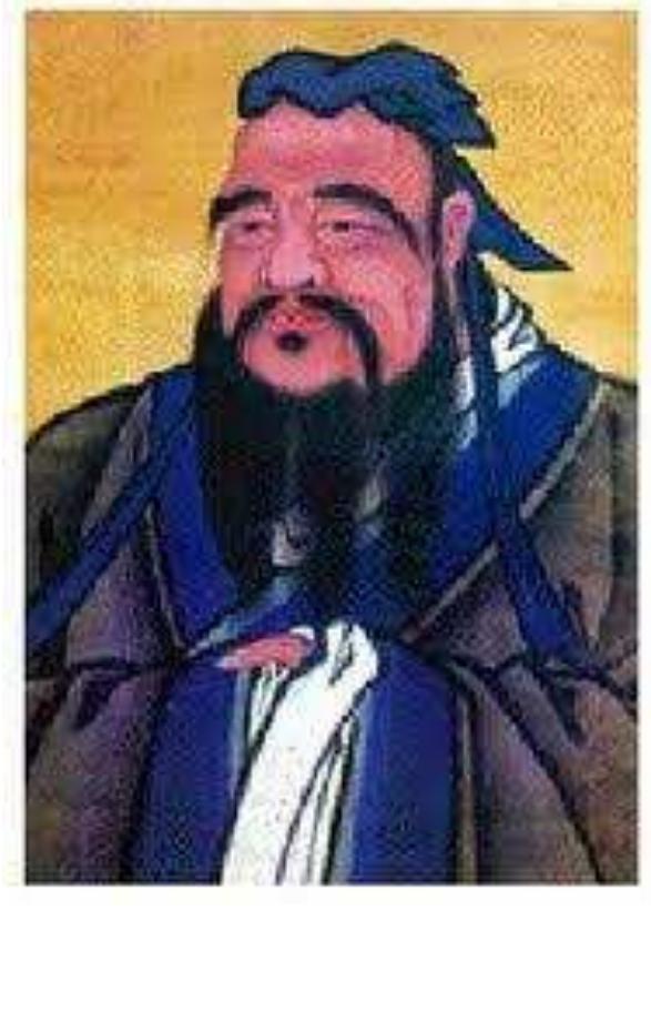 Figure 1 - Confucius and Human Nature