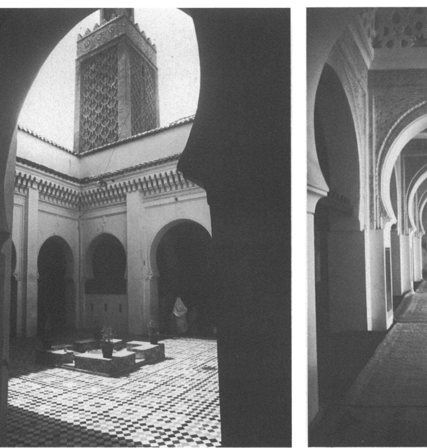 13. (ubbad. shrine of abu madyan shu‘ayb. courtyard of the