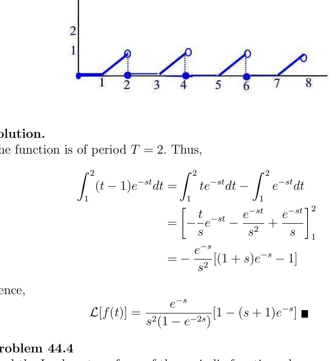 Figure 33 - Laplace Transforms: Theory, Problems, and Figure 33 - Laplace Transforms: Theory, Problems, and