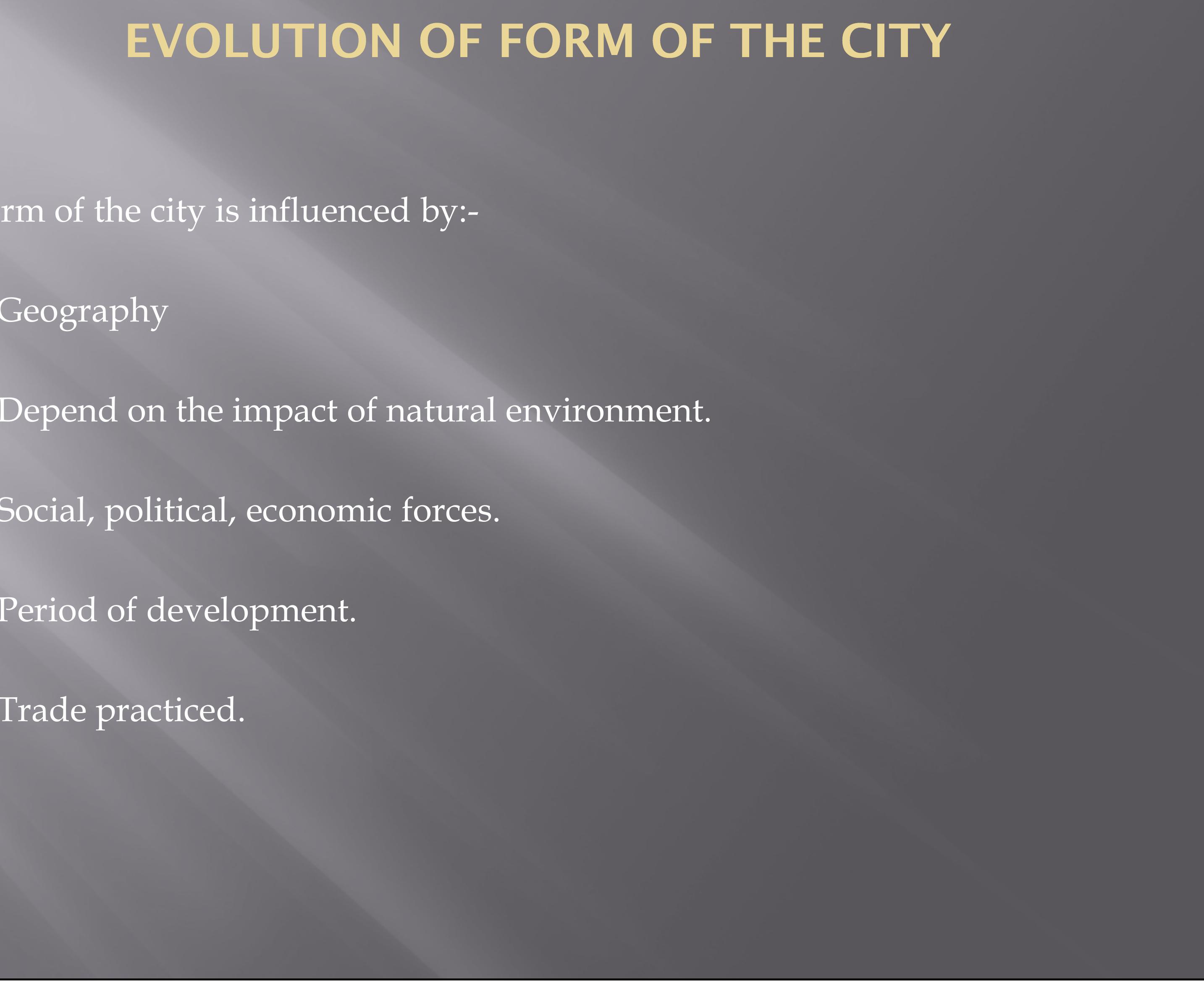 Figure 2 - Linear Radial and Grid Iron Layout Patterns
