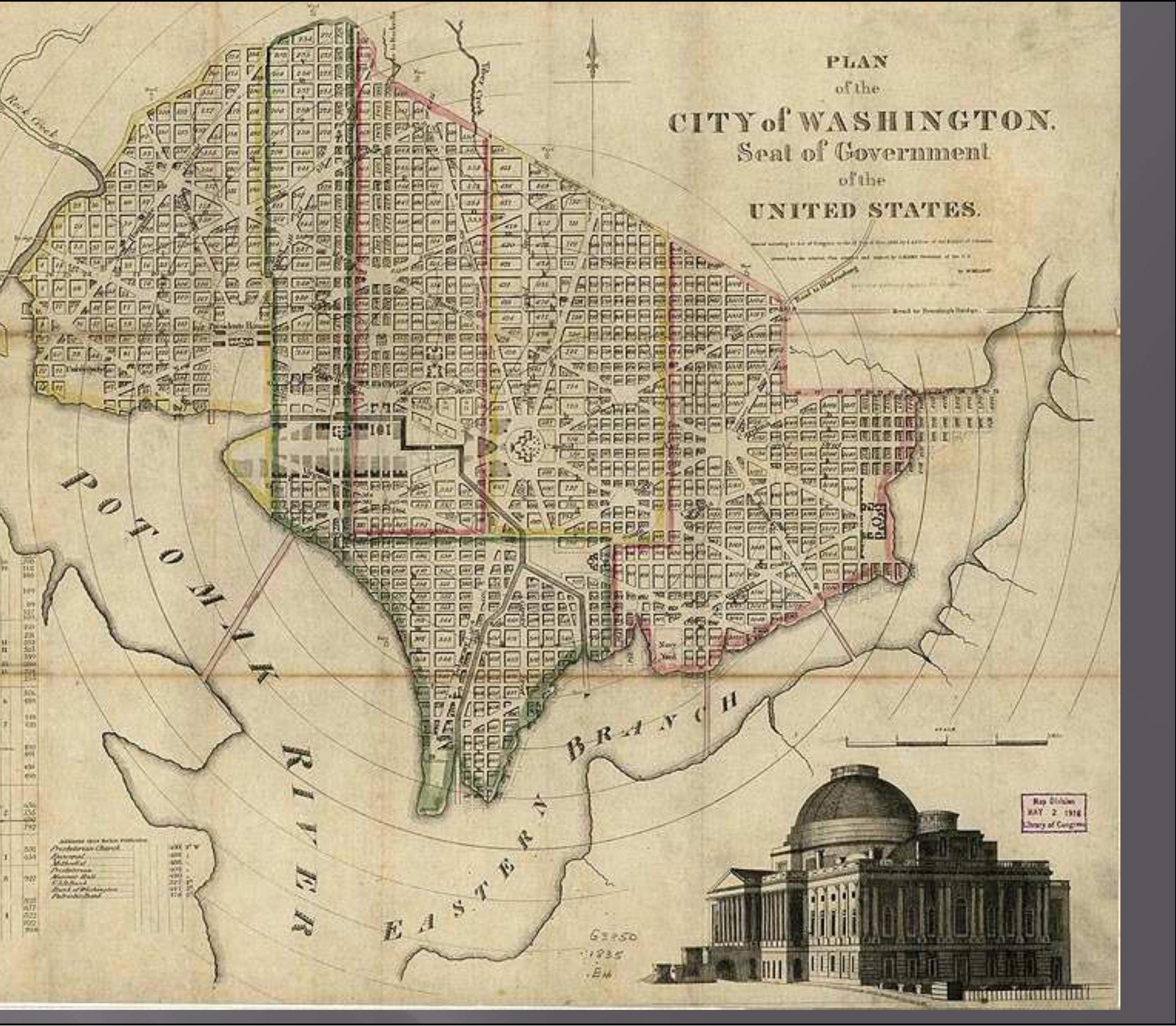 Figure 12 - Linear Radial and Grid Iron Layout Patterns