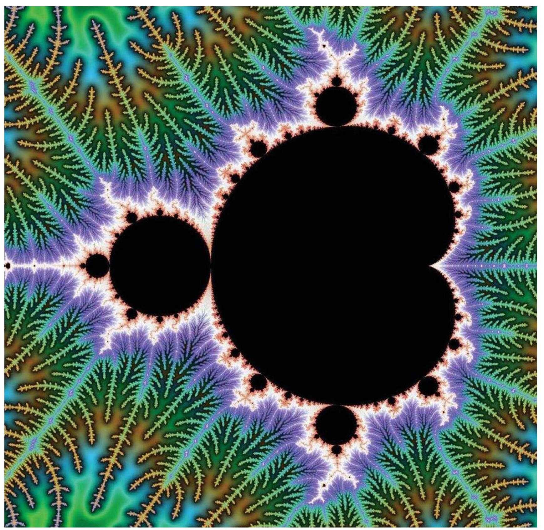 Figure 2 - from THE MANDELBROT SET, FRACTAL GEOMETRY AND