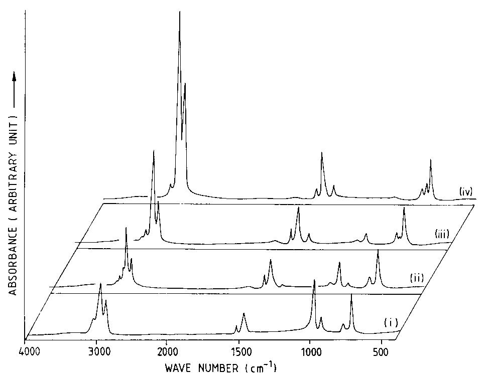 Infrared spectra of (i) sbr and (ii,iii,iv) hsbr with 48,