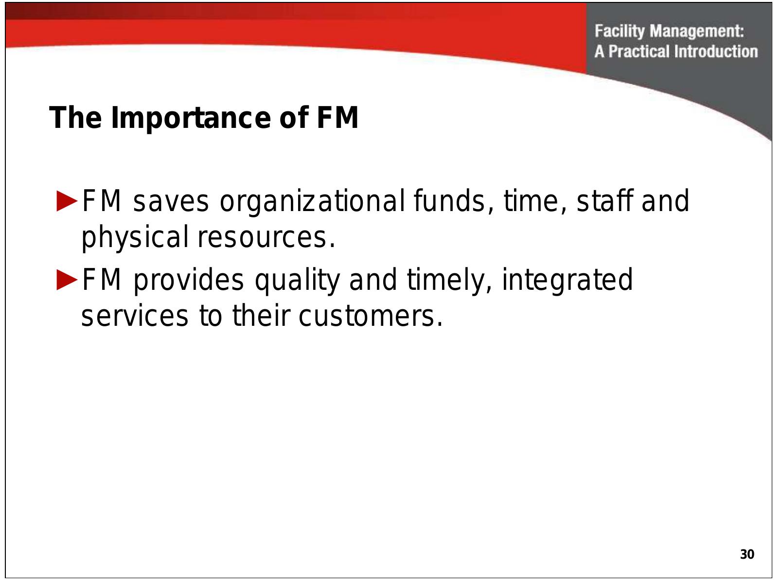 (PDF) The Evolution of the Facility Management Field