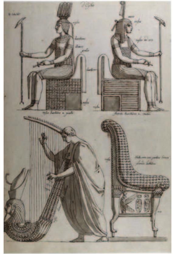 The “blind harpist” (347 x 234 mm, graphic collection of the