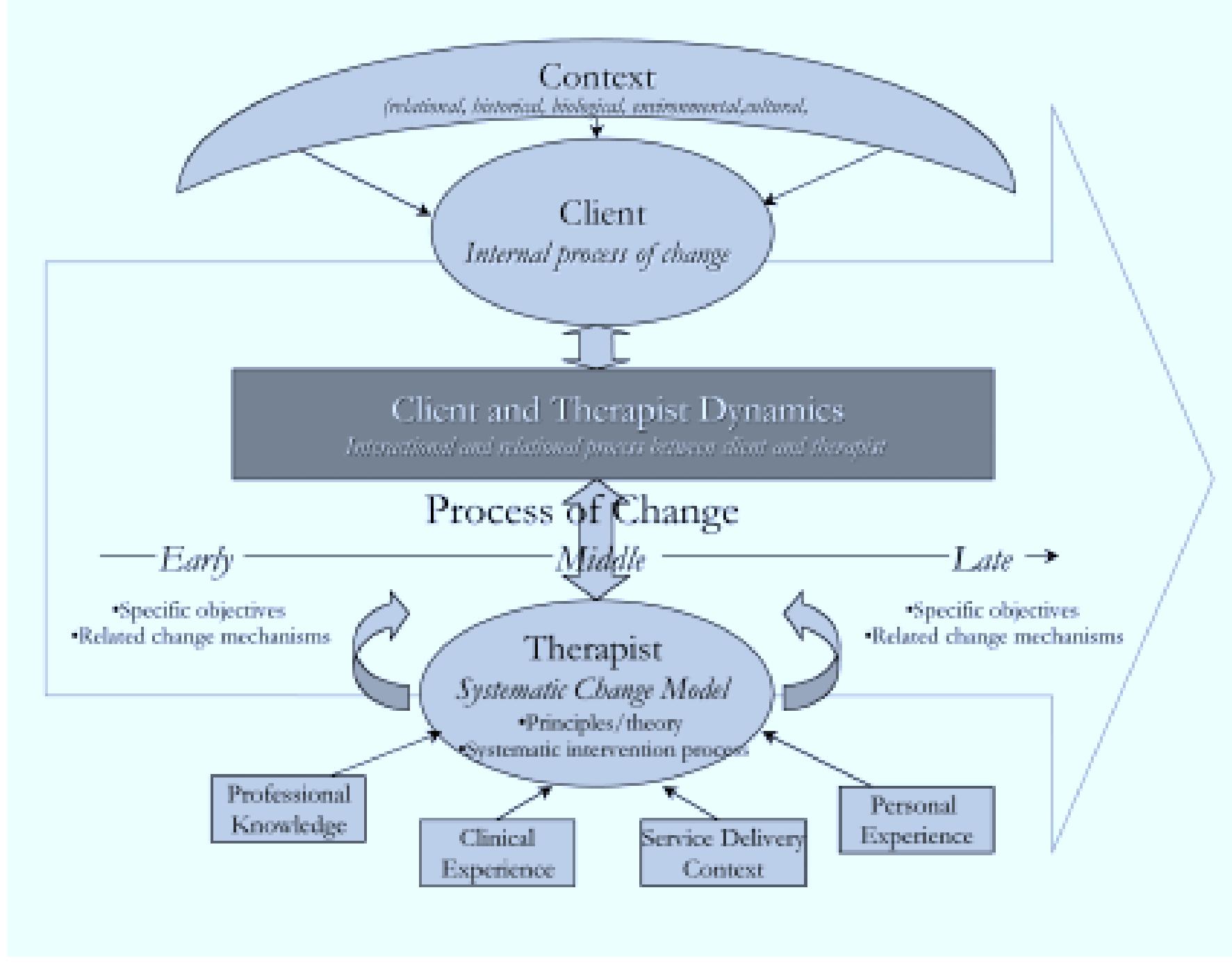 Multilevel-process model of therapeutic change