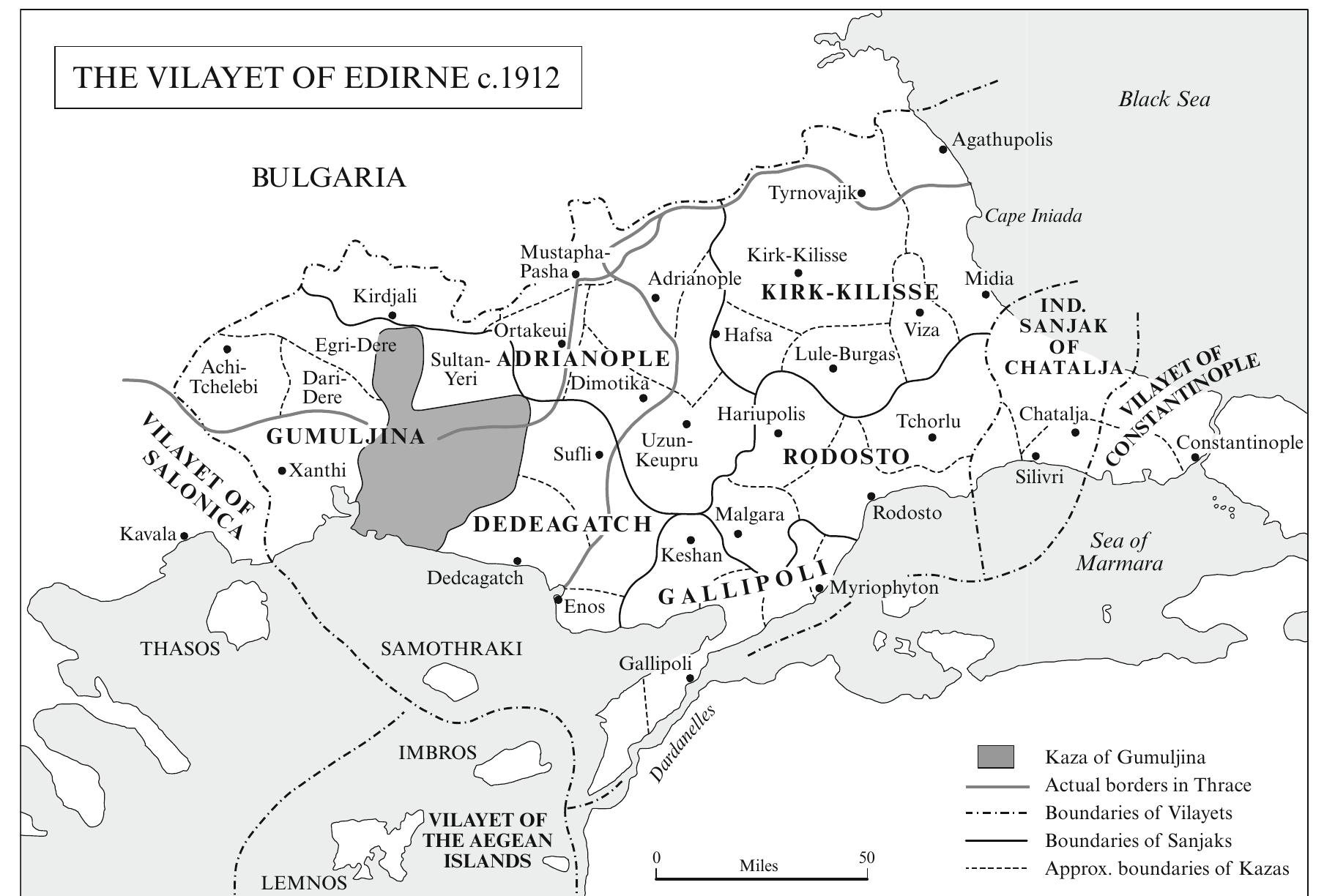 Figure 3 - State-Nationalisms in the Ottoman Empire, Greece
