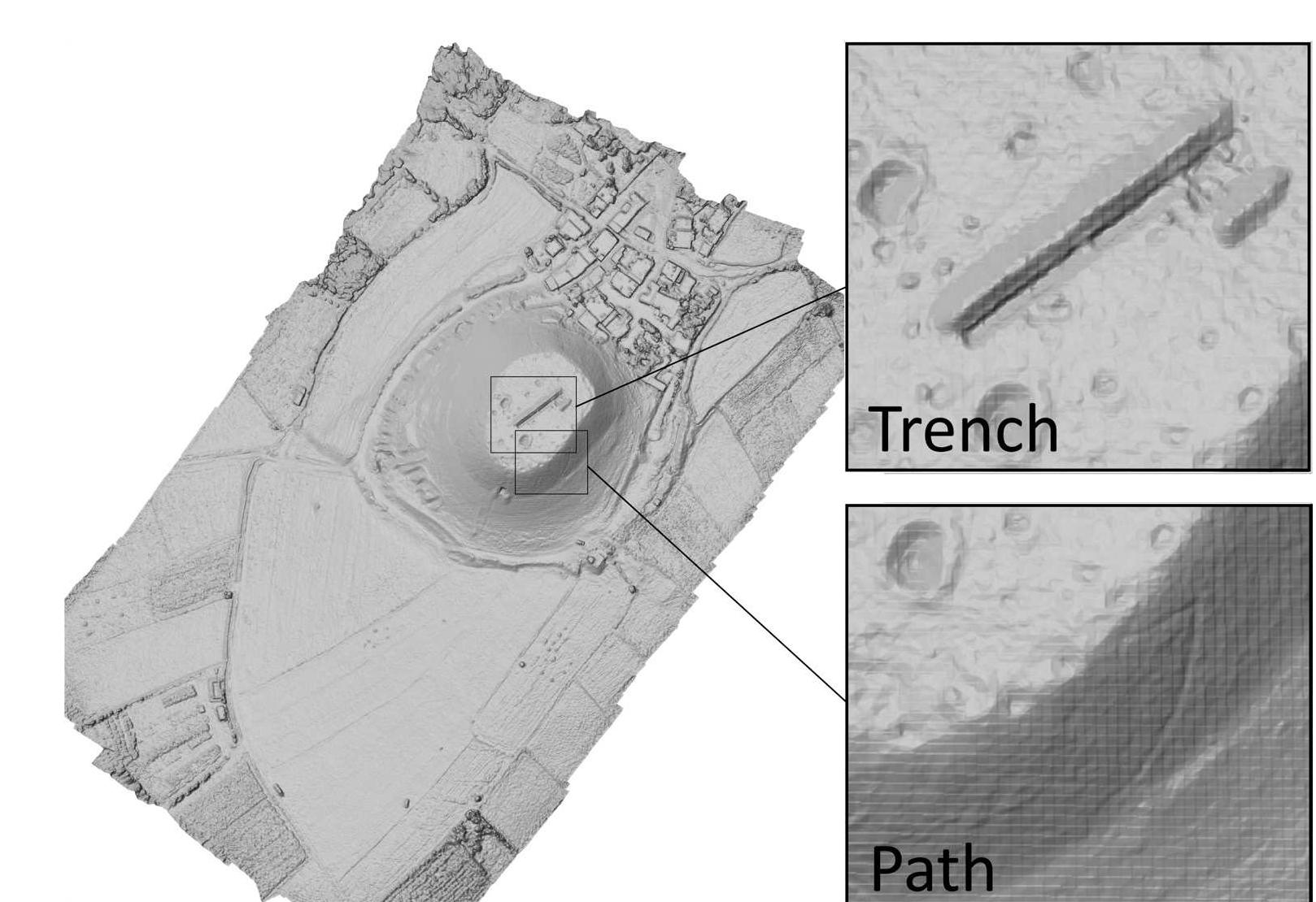 7 relief map of qalat said ahmadan. ‘ig. 6.6 contour and dem