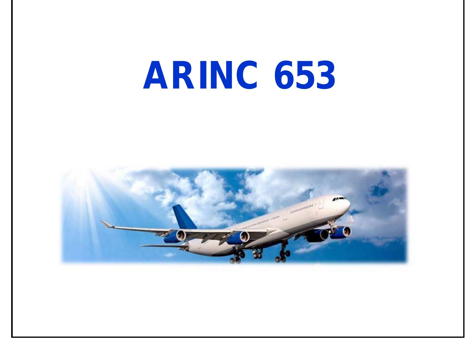 (PDF) ARINC 653 introduction