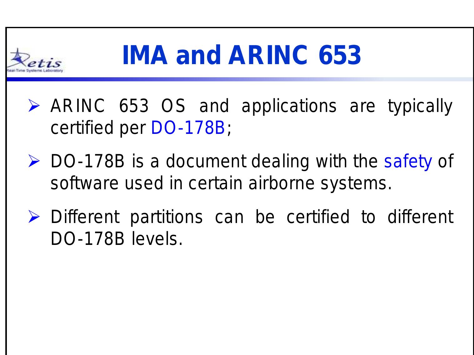 (PDF) ARINC 653 introduction