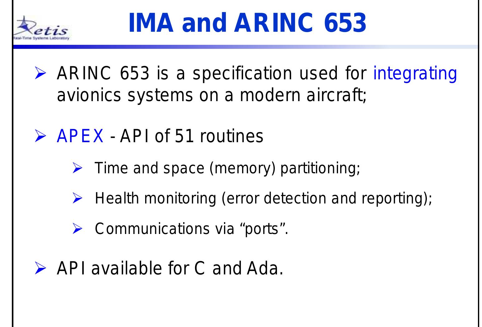 (PDF) ARINC 653 introduction