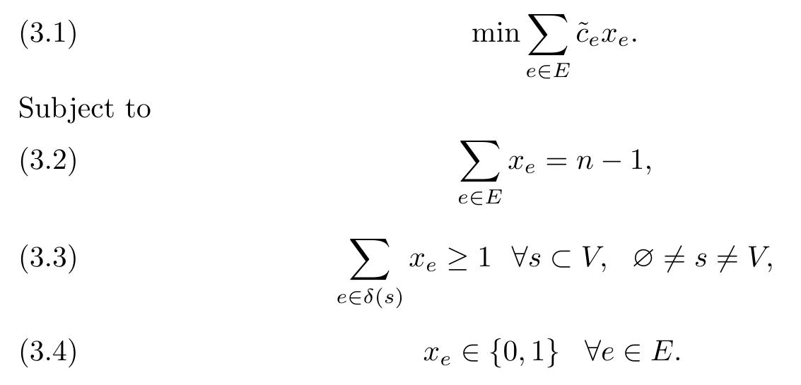 Here, ¢. is a trfn that represents the length of the arc e