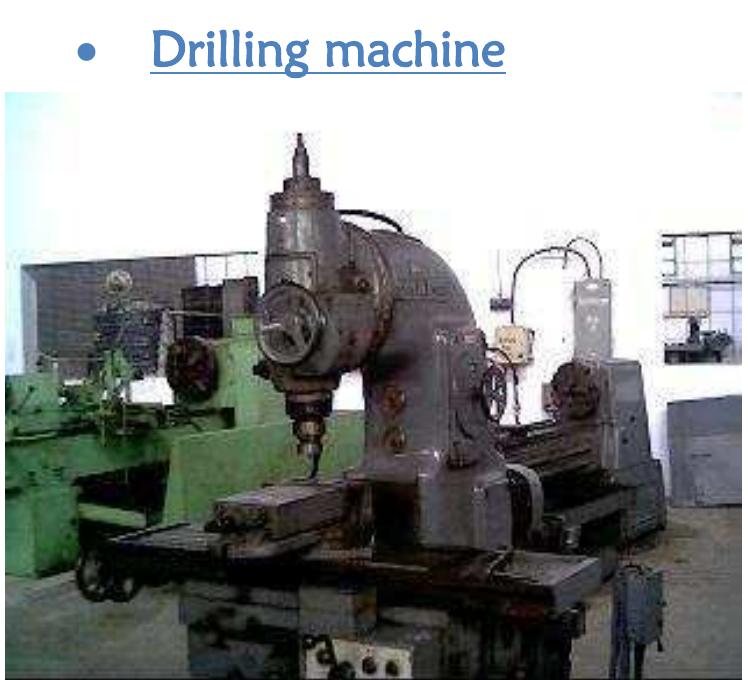 A drilling machine comes in many shapes and sizes, from