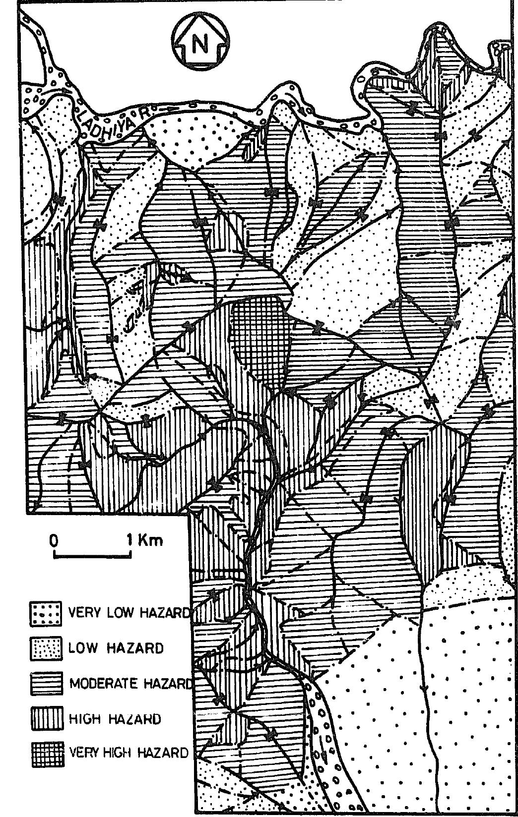 Landslide hazard zonation map. r. anbalagan, b.