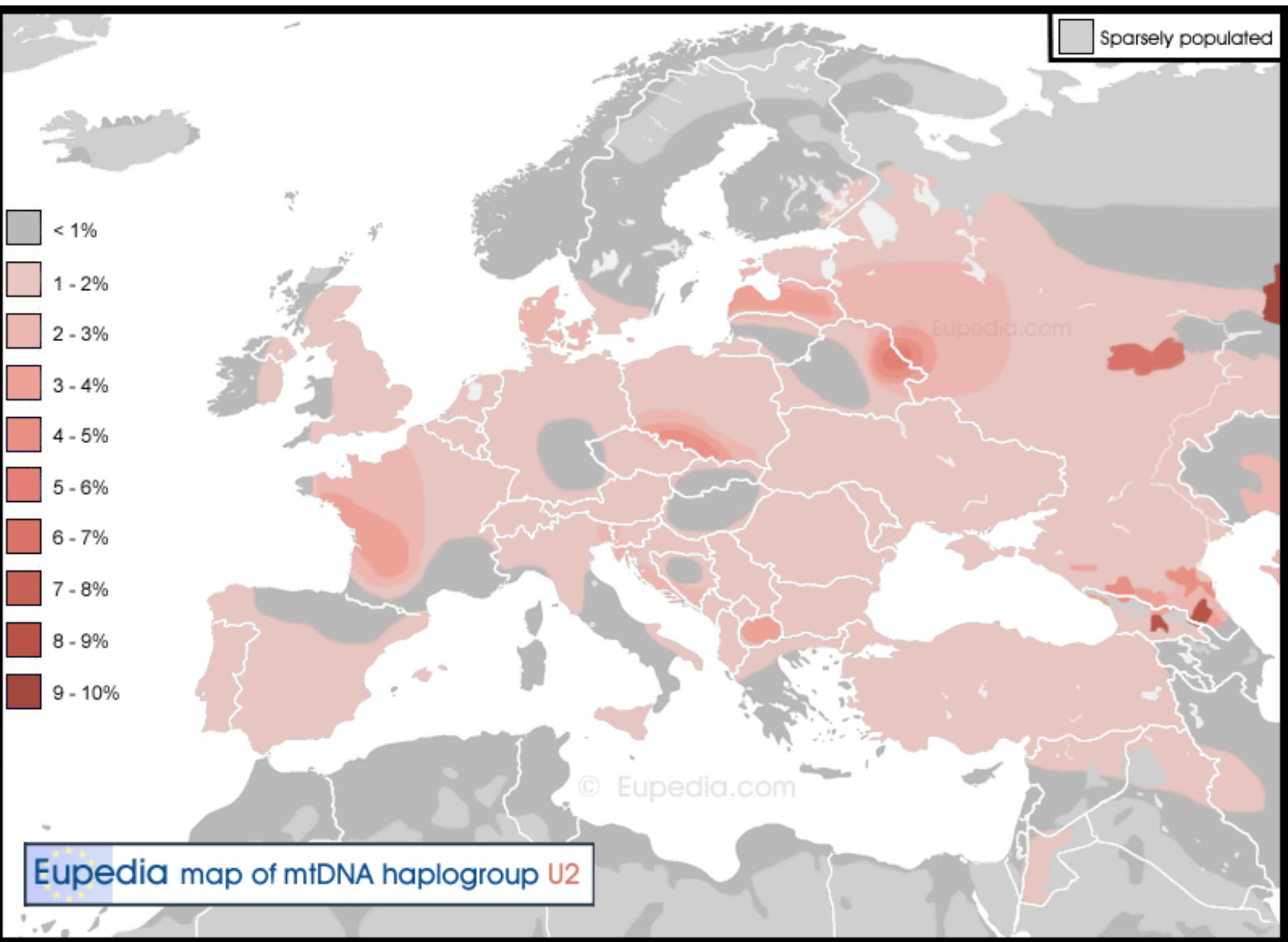 (PDF) Origins & History of Haplogroup U2 (mtDNA)