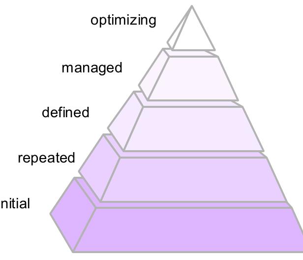 The five maturity levels of knowledge management