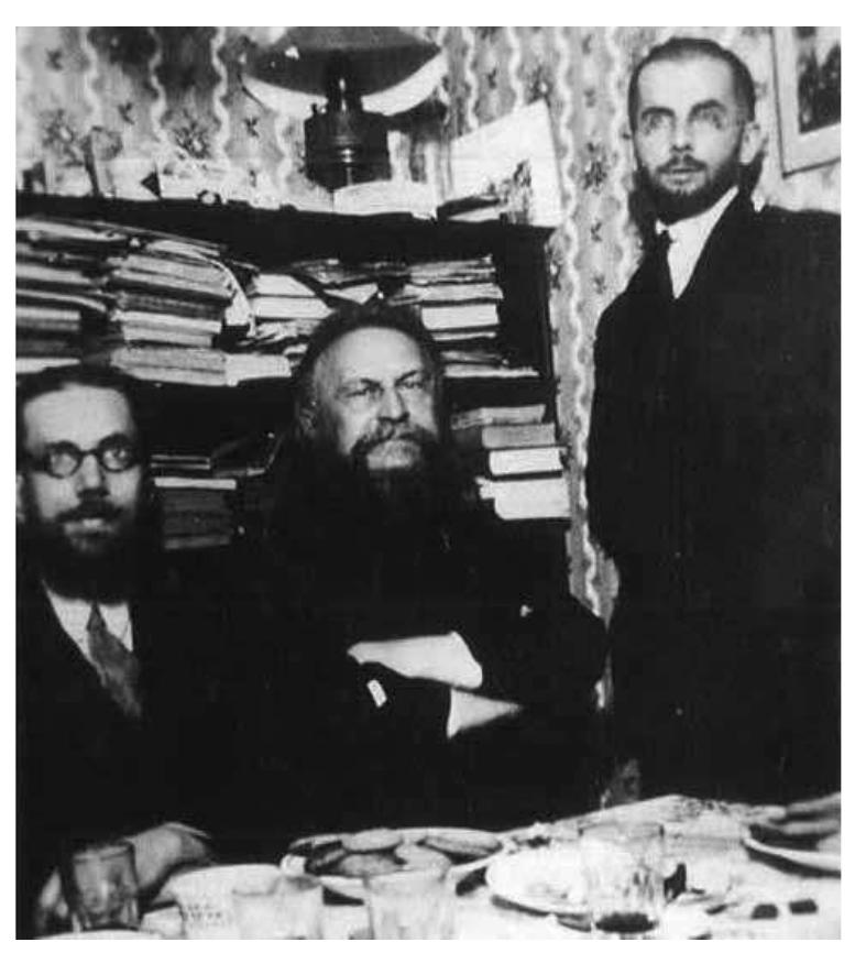 Visiting sergius bulgakov, paris, 1930s. georges florovsky,