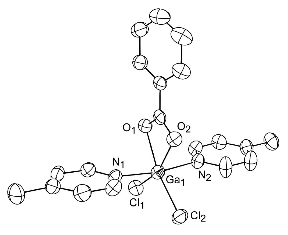 —ortep diagram and atomic labeling scheme of first