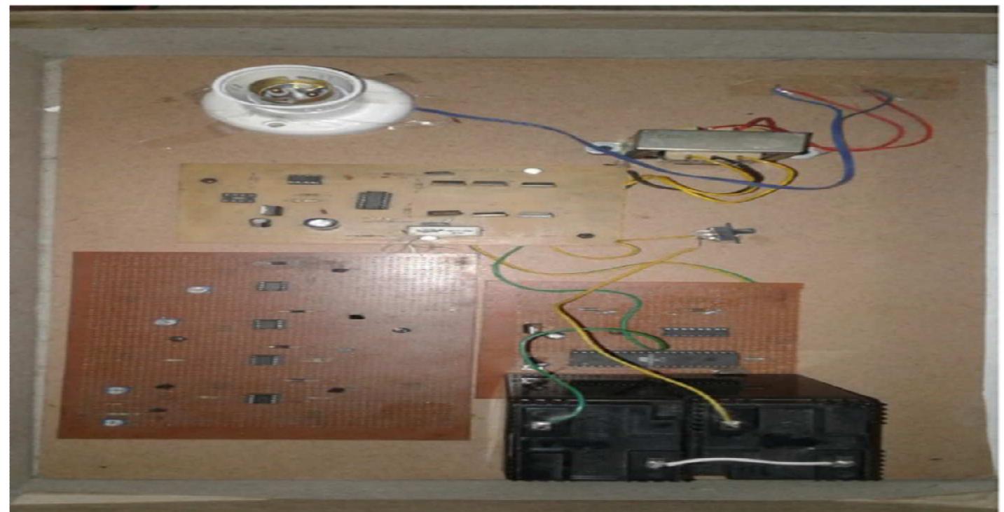 Model of microcontroller based solar panel inverter.