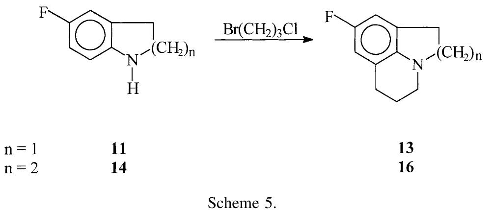 In the '!9f nmr spectrum of this compound) and two signals