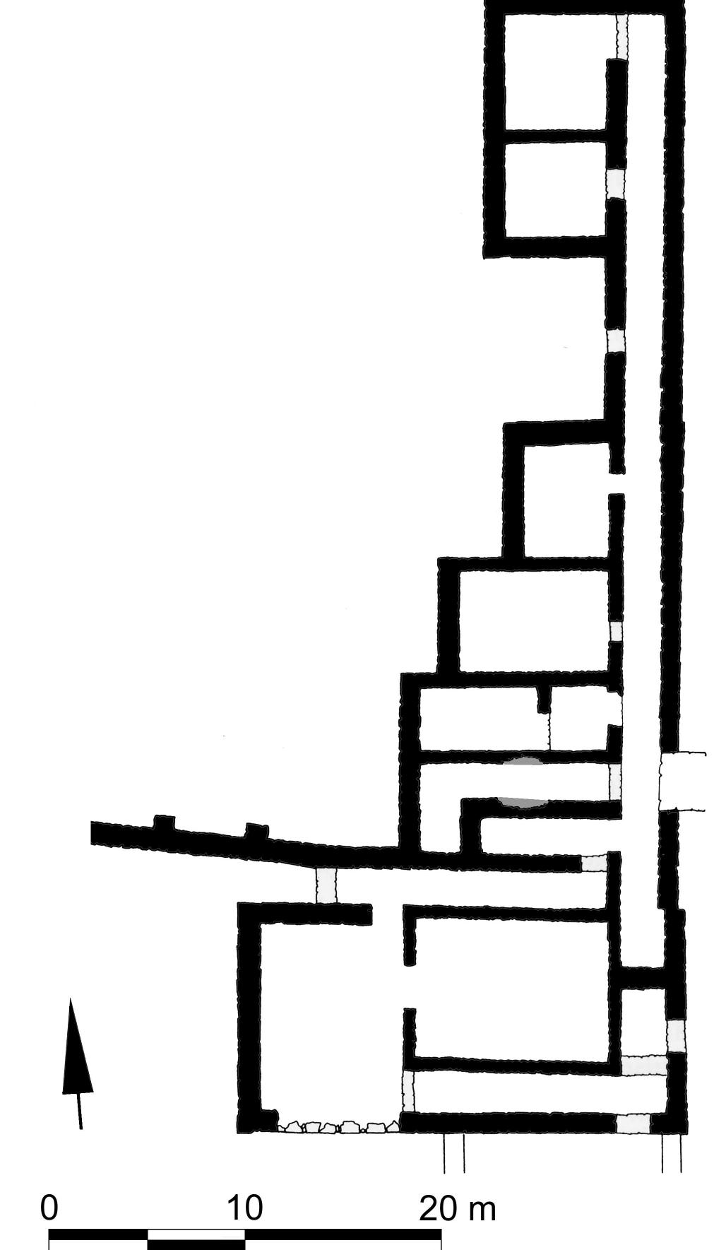 6a plan of megaron complex at phylakopi, adapted from