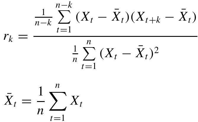 Matalas and langbein (1962) provided a formula for computing