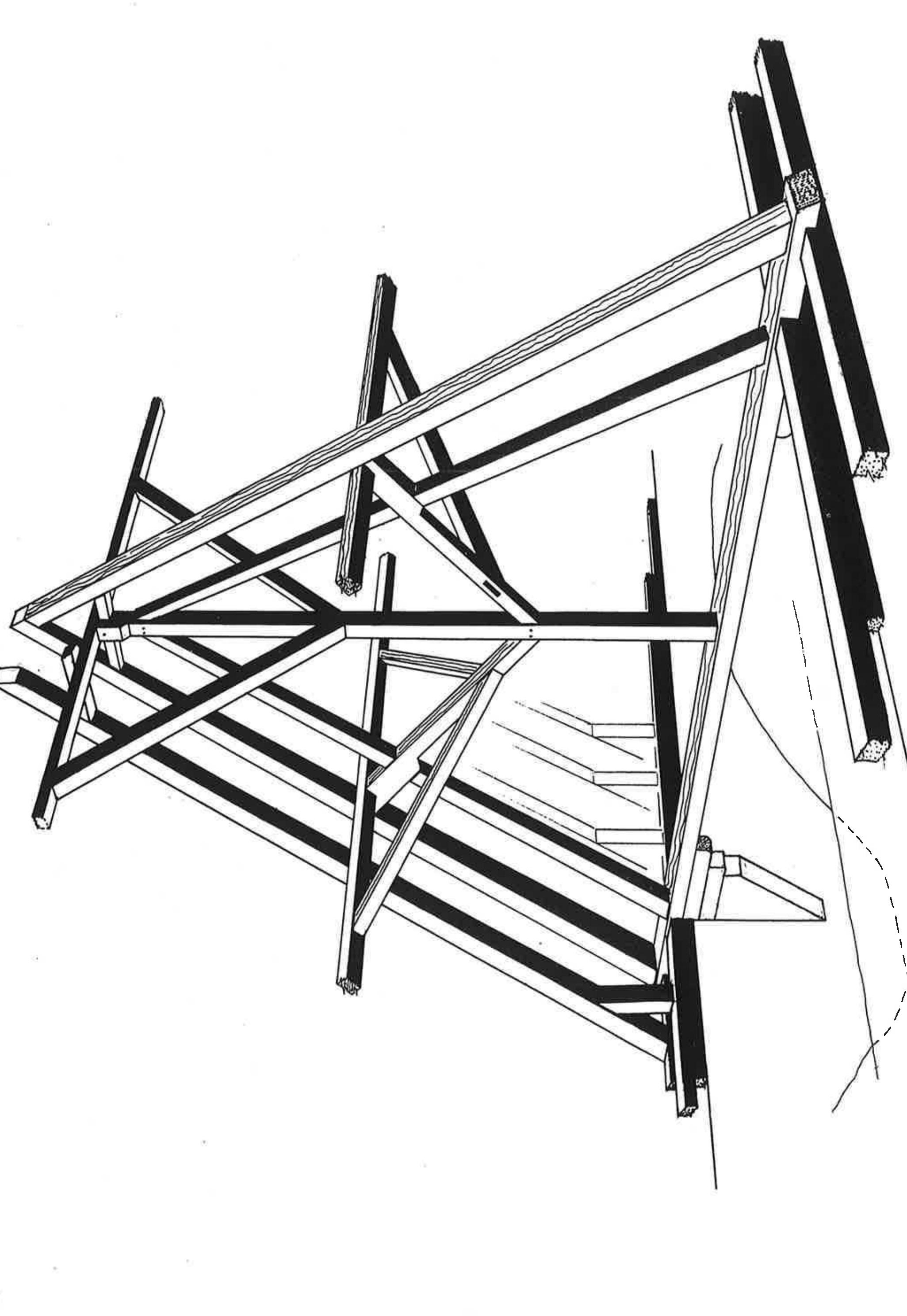 Figure 1 - Medieval Carpentry in Chichester: 13th-century