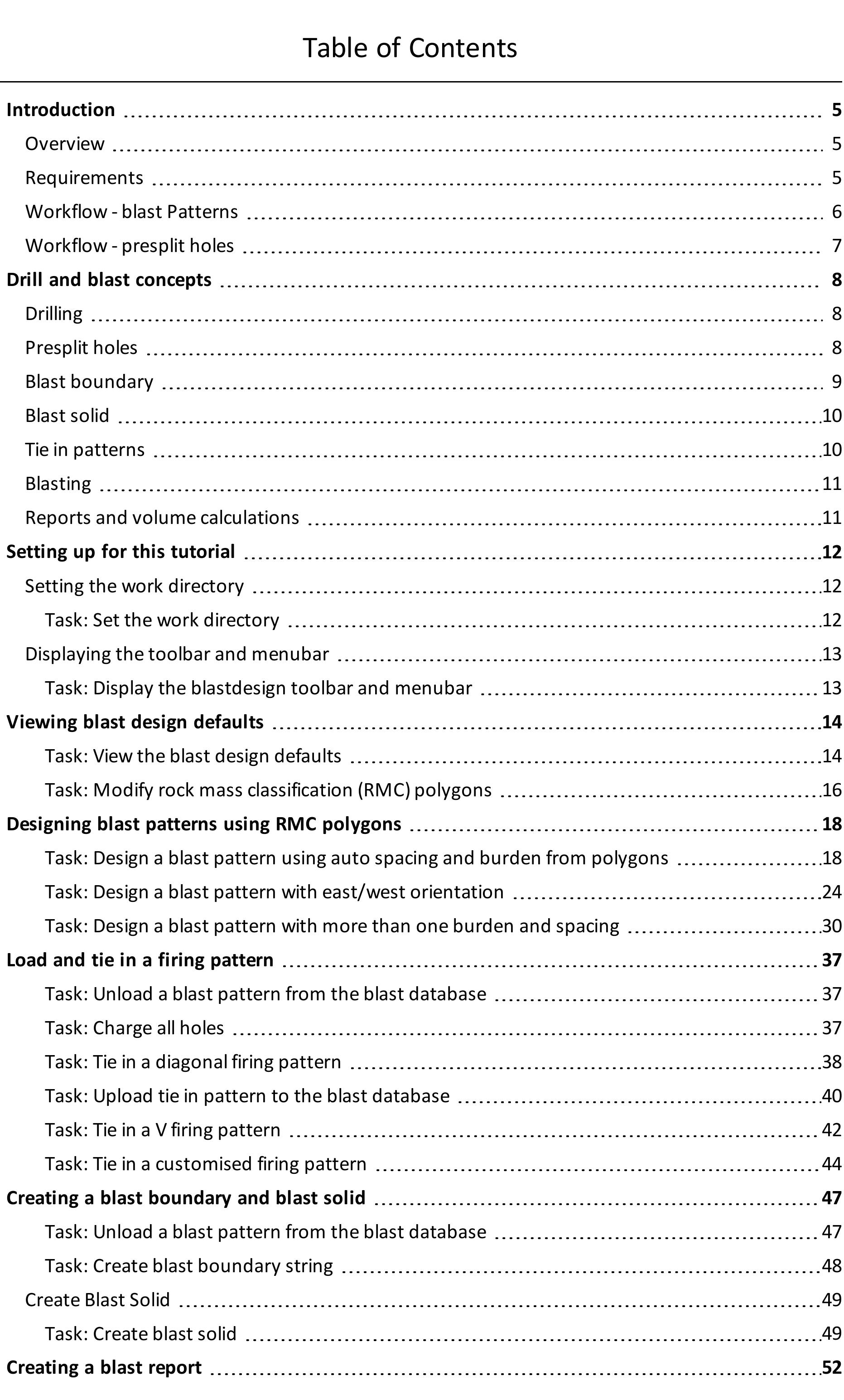 (PDF) Drill and blast