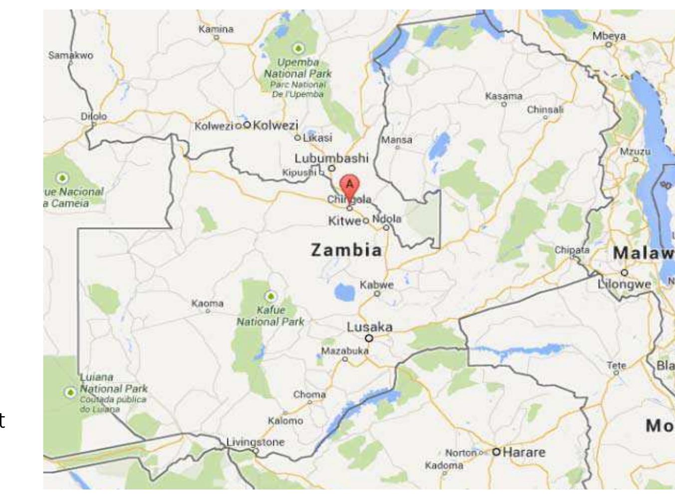 Historical overview of chingola. zambia consolidated copper