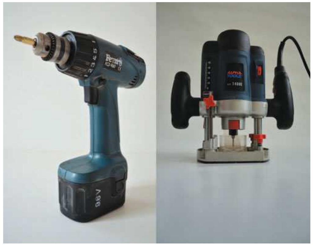 Drilling tools are different kinds of drills (fig. 4.2).