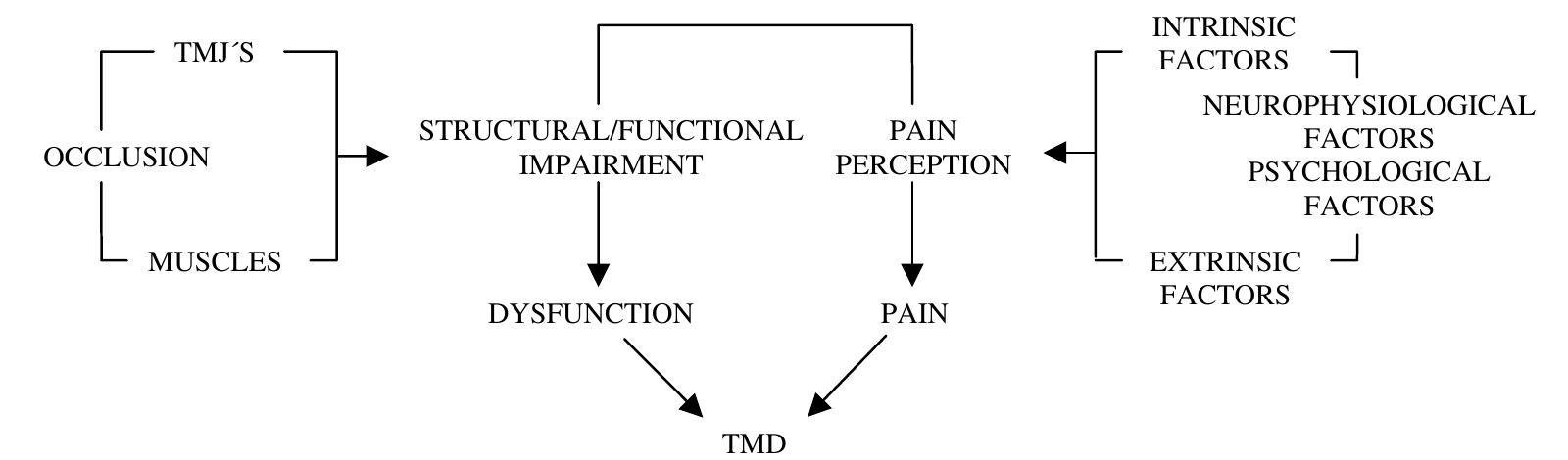 Cardinal features of temporomandibular pain and dysfunction.