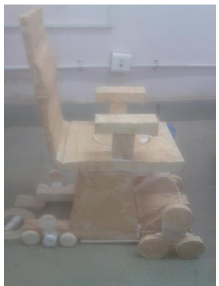 1: final assembly of product (physical mockup) the digital