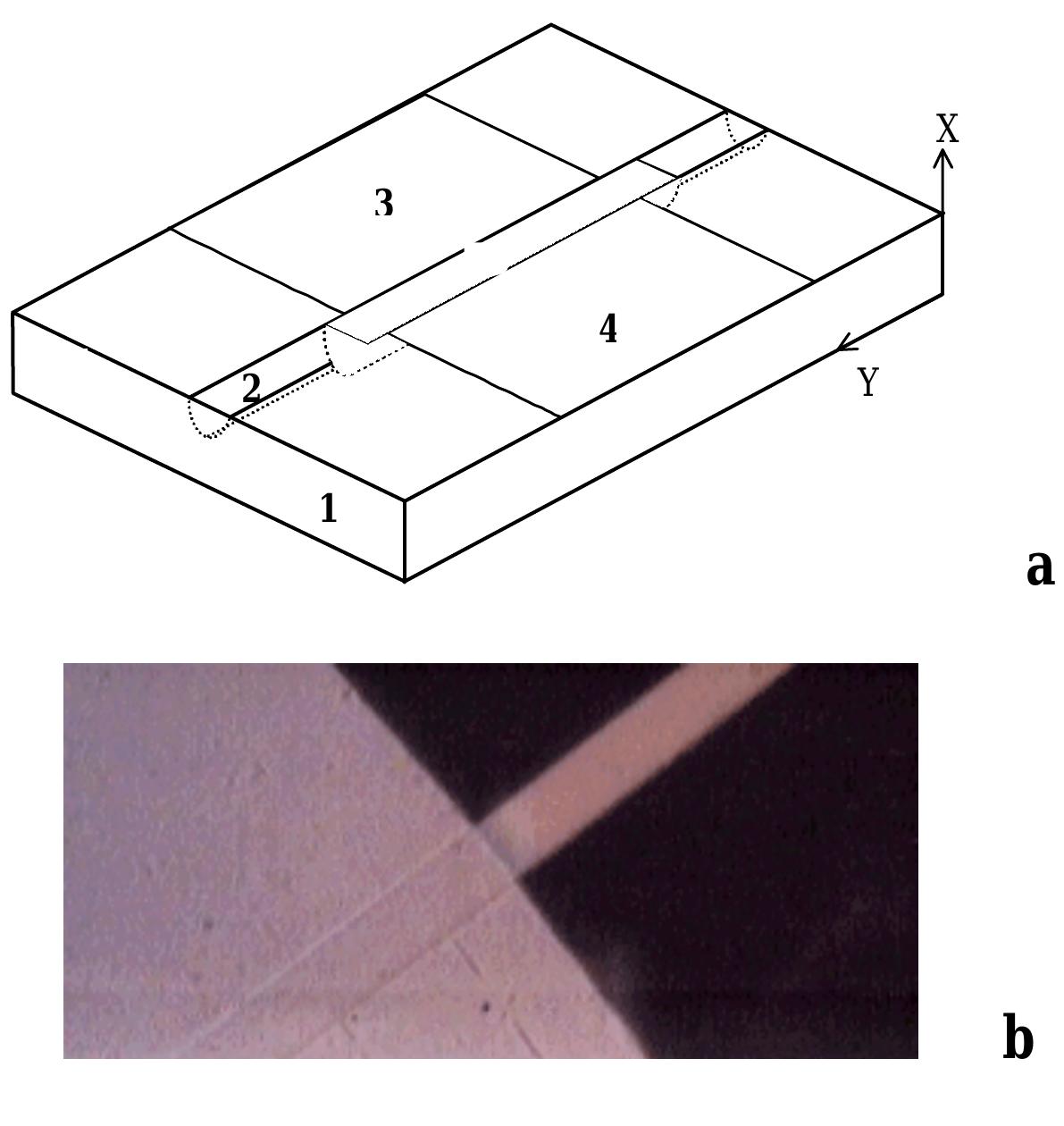 The device structure is shown schematically in fig.1. it is