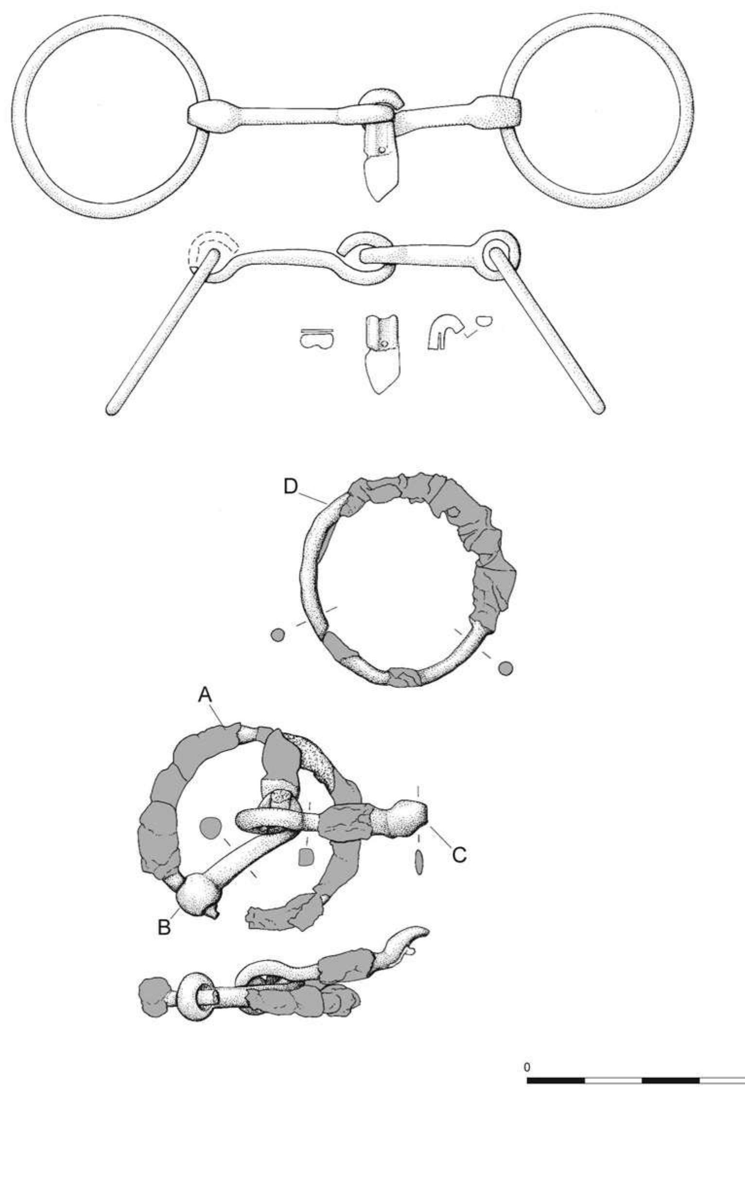 Figure 10 - from A 5th century BC Iron Age chariot burial
