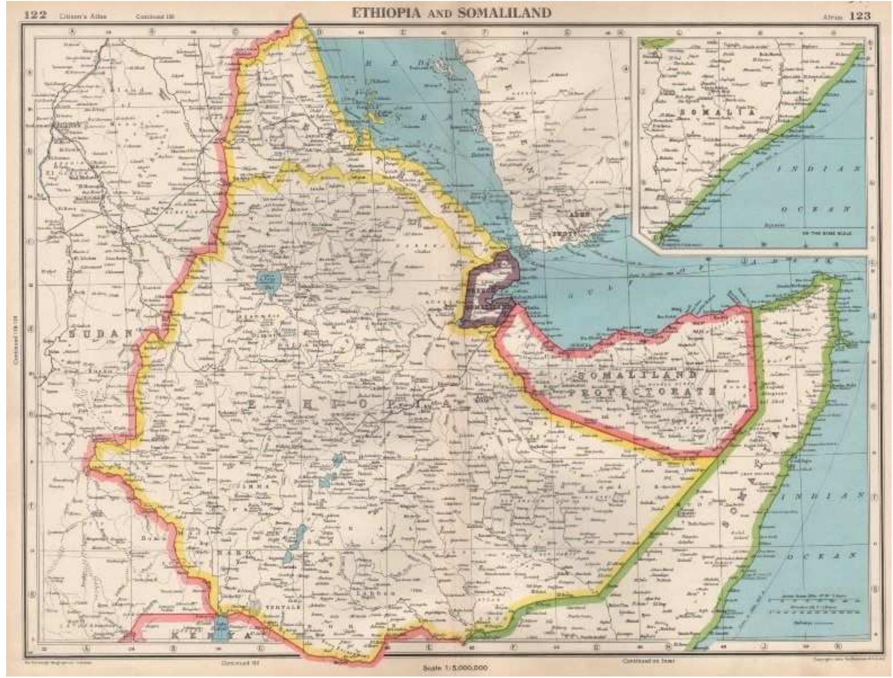 Figure 3 - Geographical and Political Maps of Somaliland: