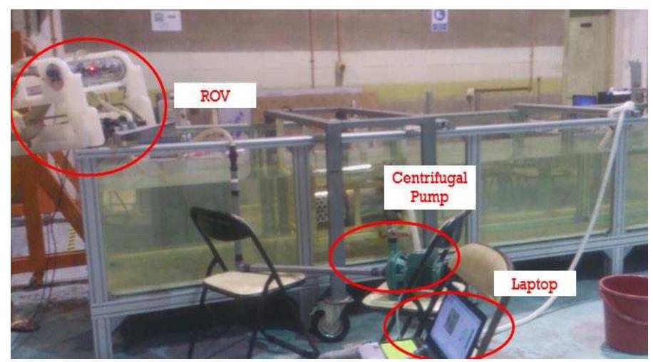 Actual simulation of rov movement with imu figure 20 rov