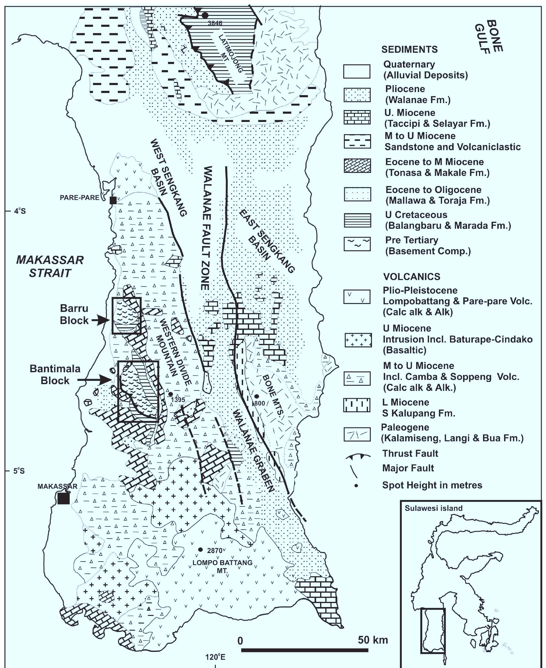Figure 5 - from TECTONIC SETTING OF SULAWESI