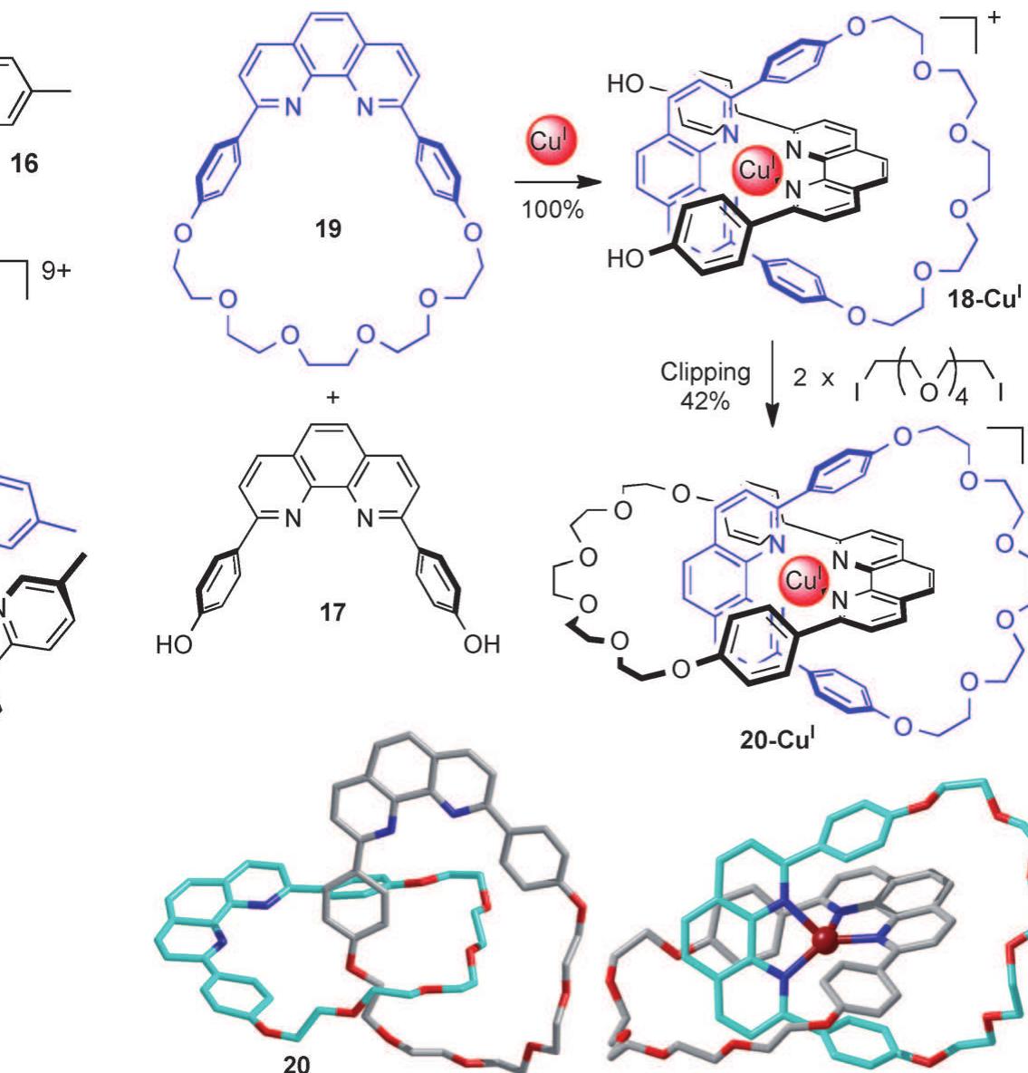 The first metal ion template synthesis of an interlocked