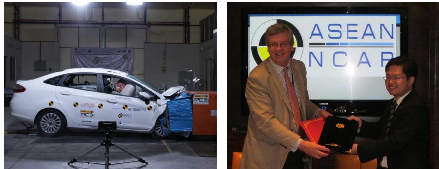 (a) left: ford fiesta produced by thailand in asean ncap