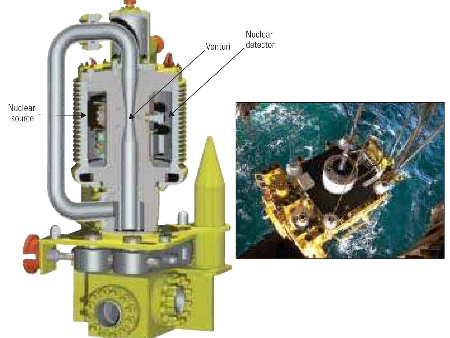subsea flowmeter. the phasewatcher subsea monitoring unit