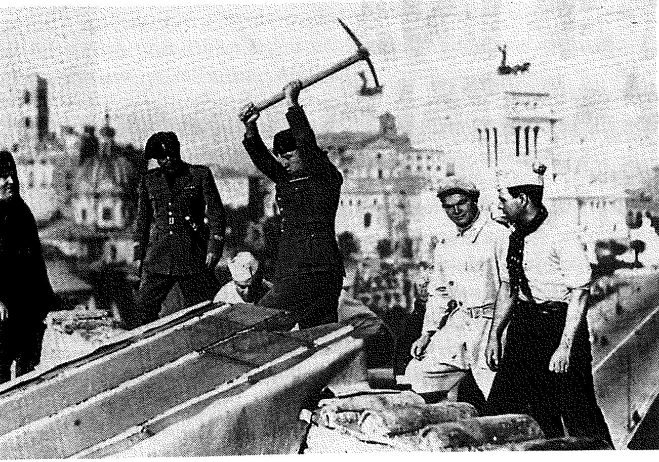 The dramatic fall of the fascist regime notwithstanding,