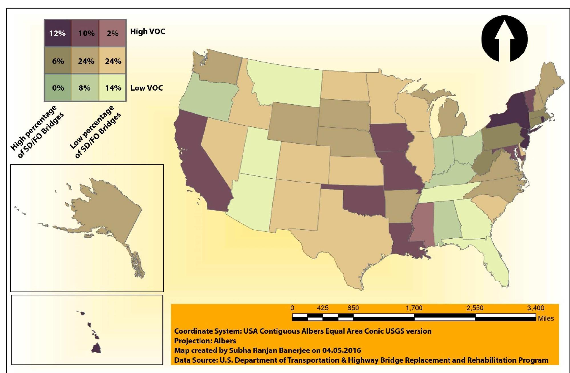 4.3. maps showing correlation figure 8. bivariate choropleth