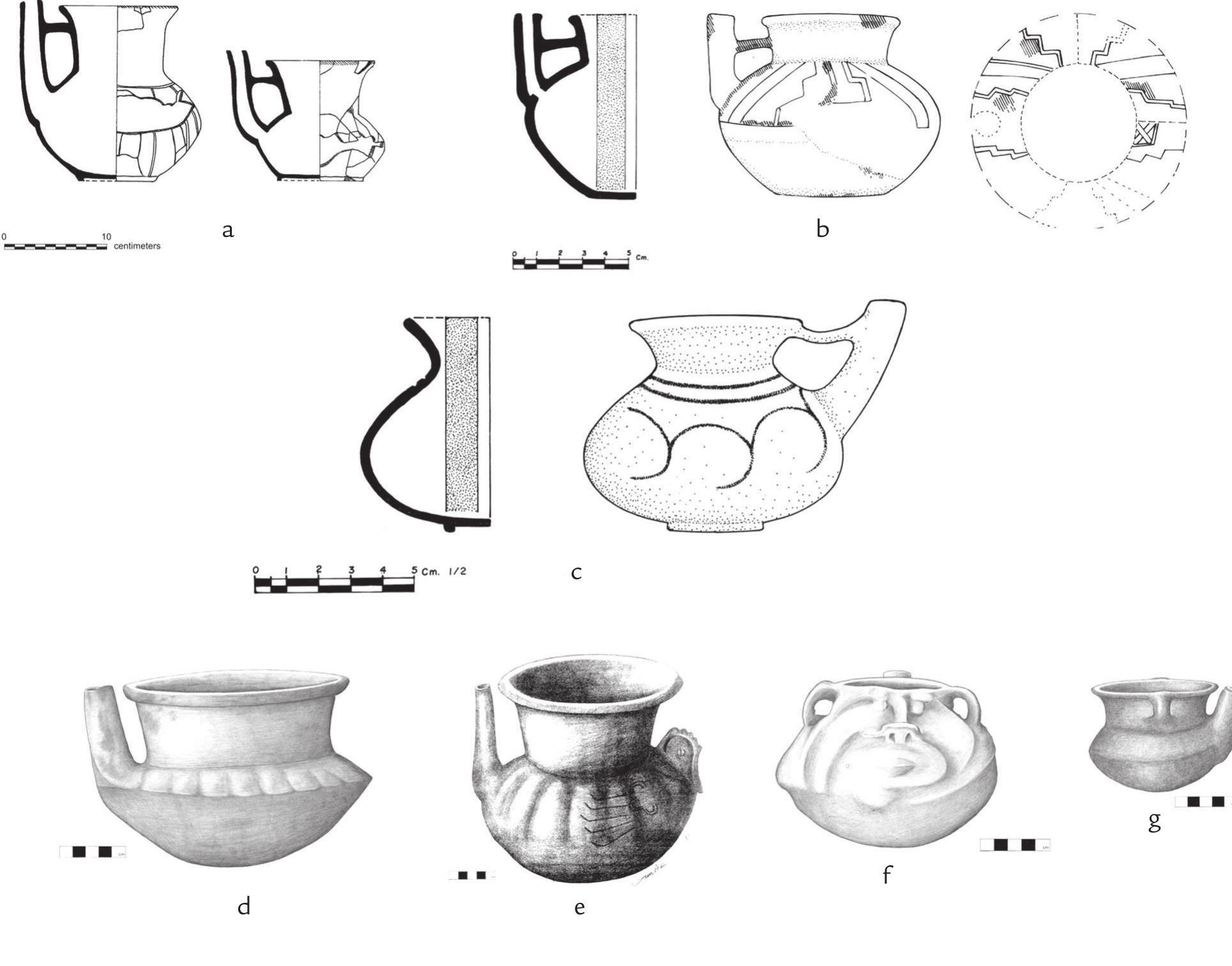 4 jars with spouts and “additives of prestige” from late