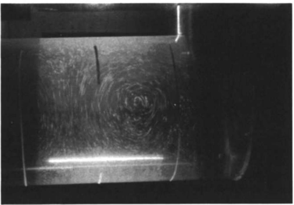 Side view of the cylinder showing the second cell of the