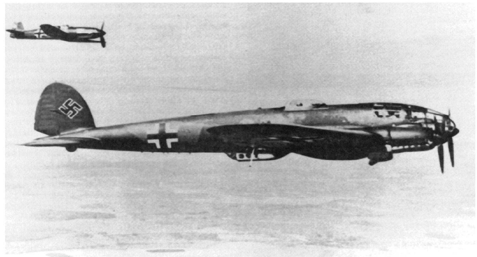 German bombers like the heinkel he iii were good weapons for