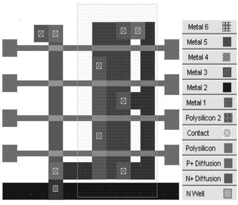 4-input cmos nand gate the 4-input cmos nand gate presented