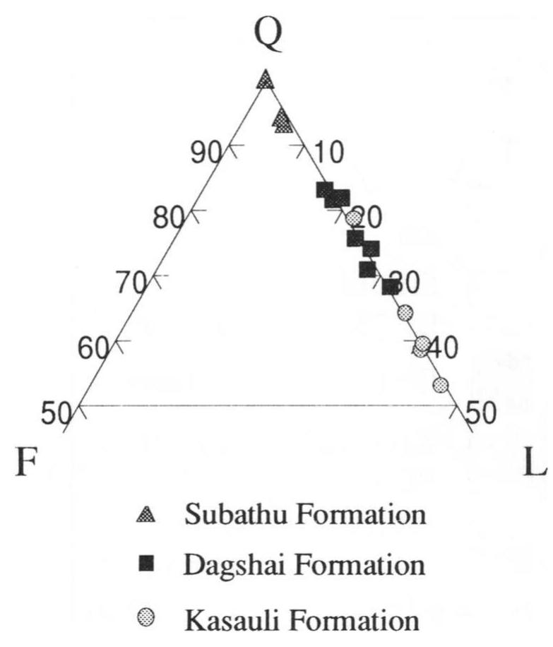 Early stages of himalayan foreland basin evolution