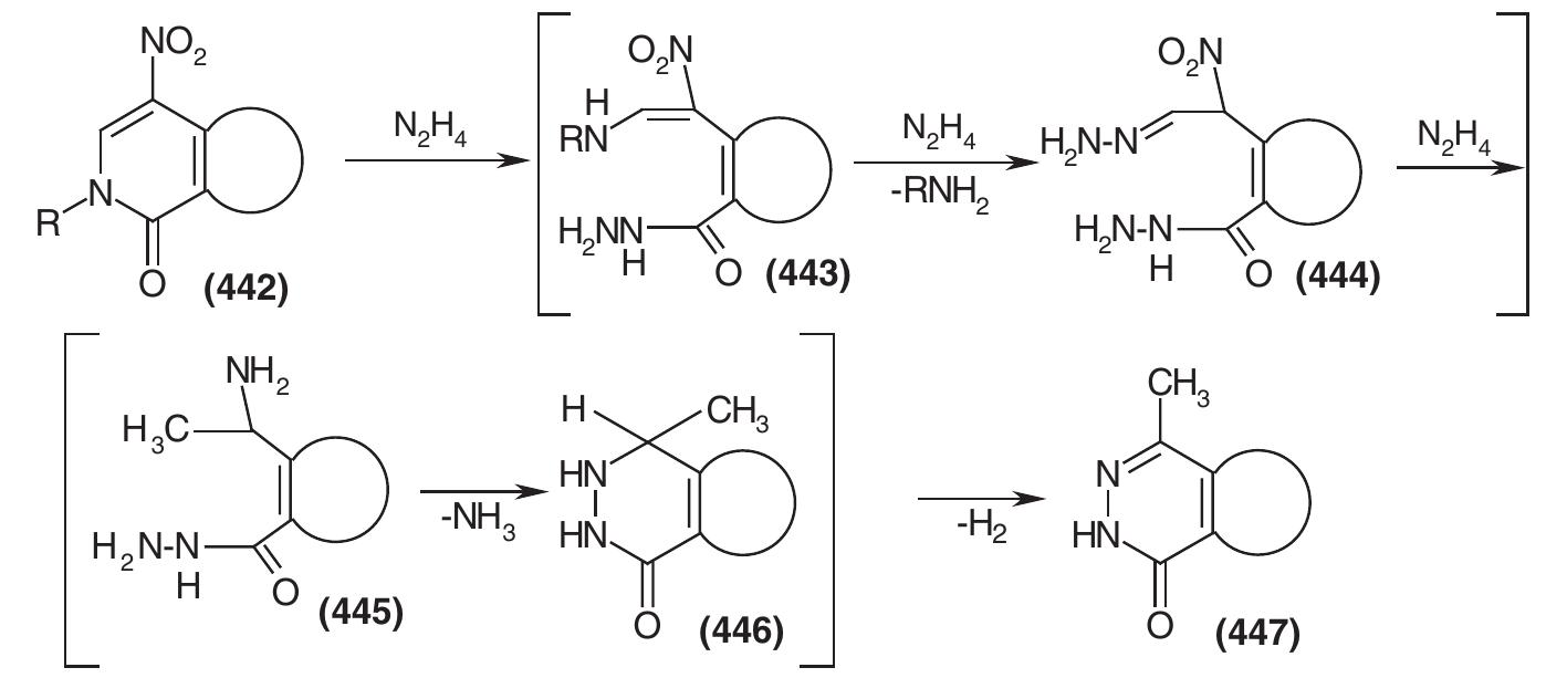 In the pmr spectrum of the hydrazinolysis product obtained