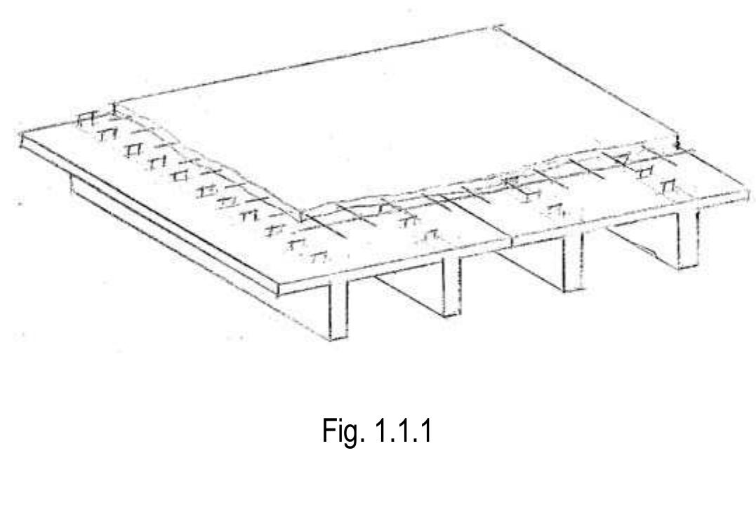 1.1 shows the detail of a roof made of precast elements